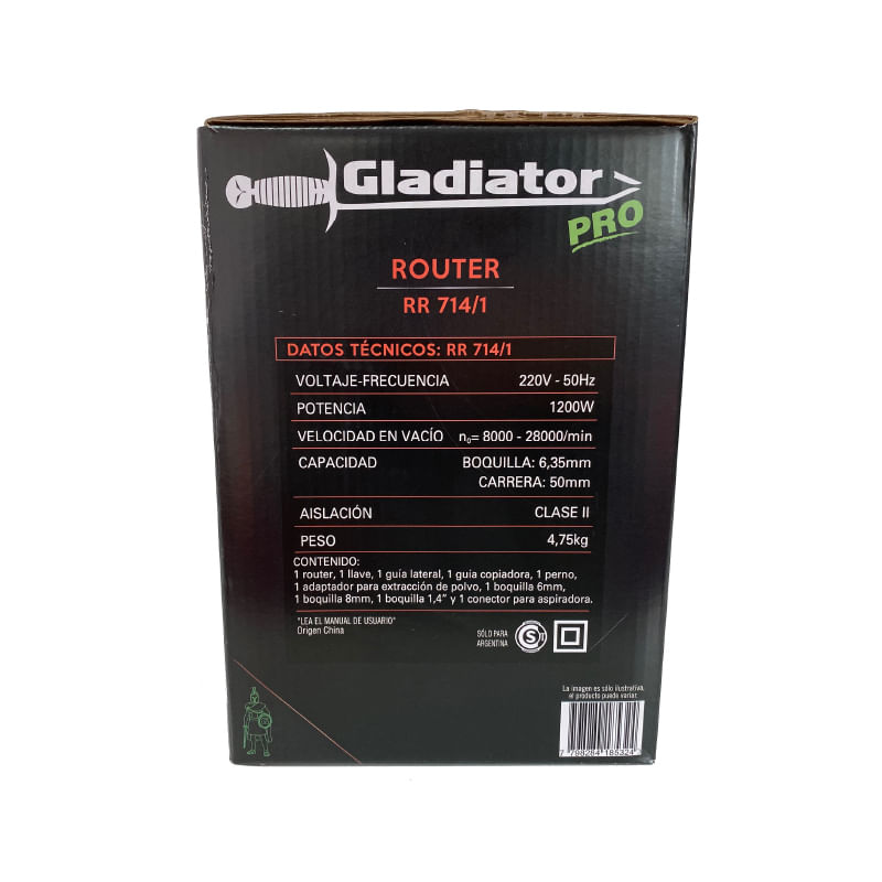 ROUTER 1/4” GLA PRO - Vstore
